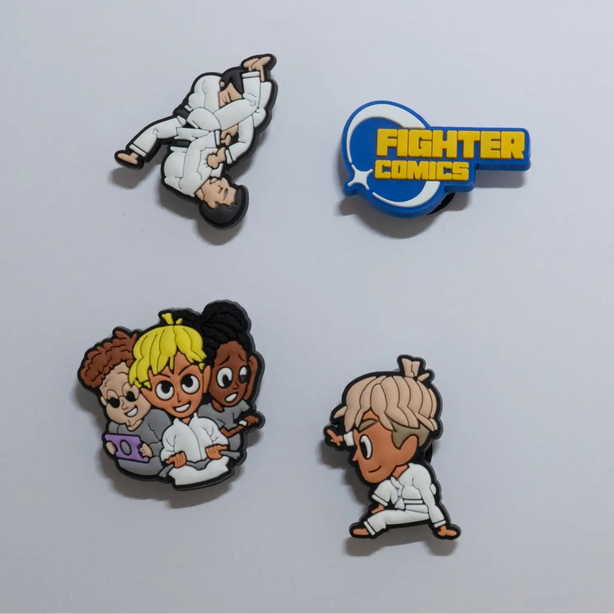 Jibbitz Charms for Crocs – Fighter Comics Collection
